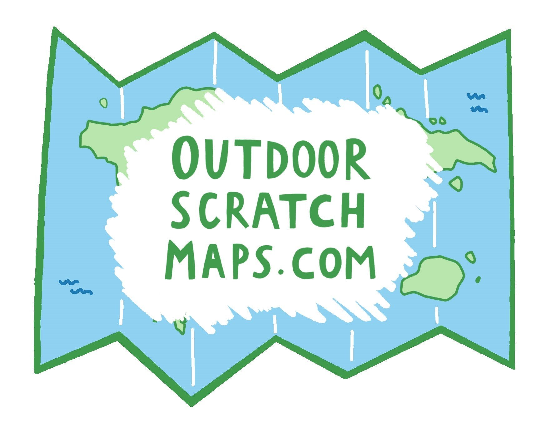 Outdoor Scratch Maps