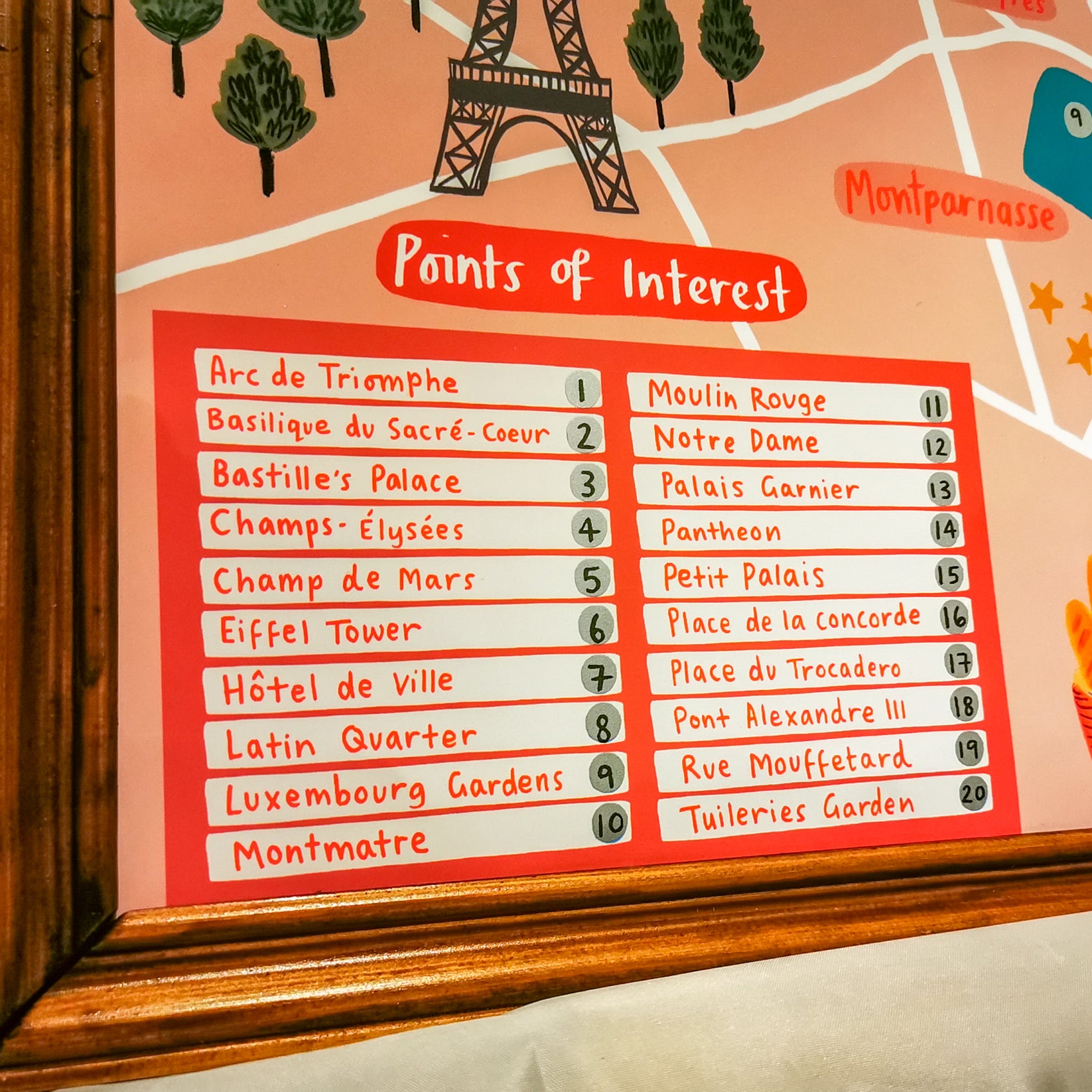 Paris Map Scratch Off Poster – Outdoor Scratch Maps