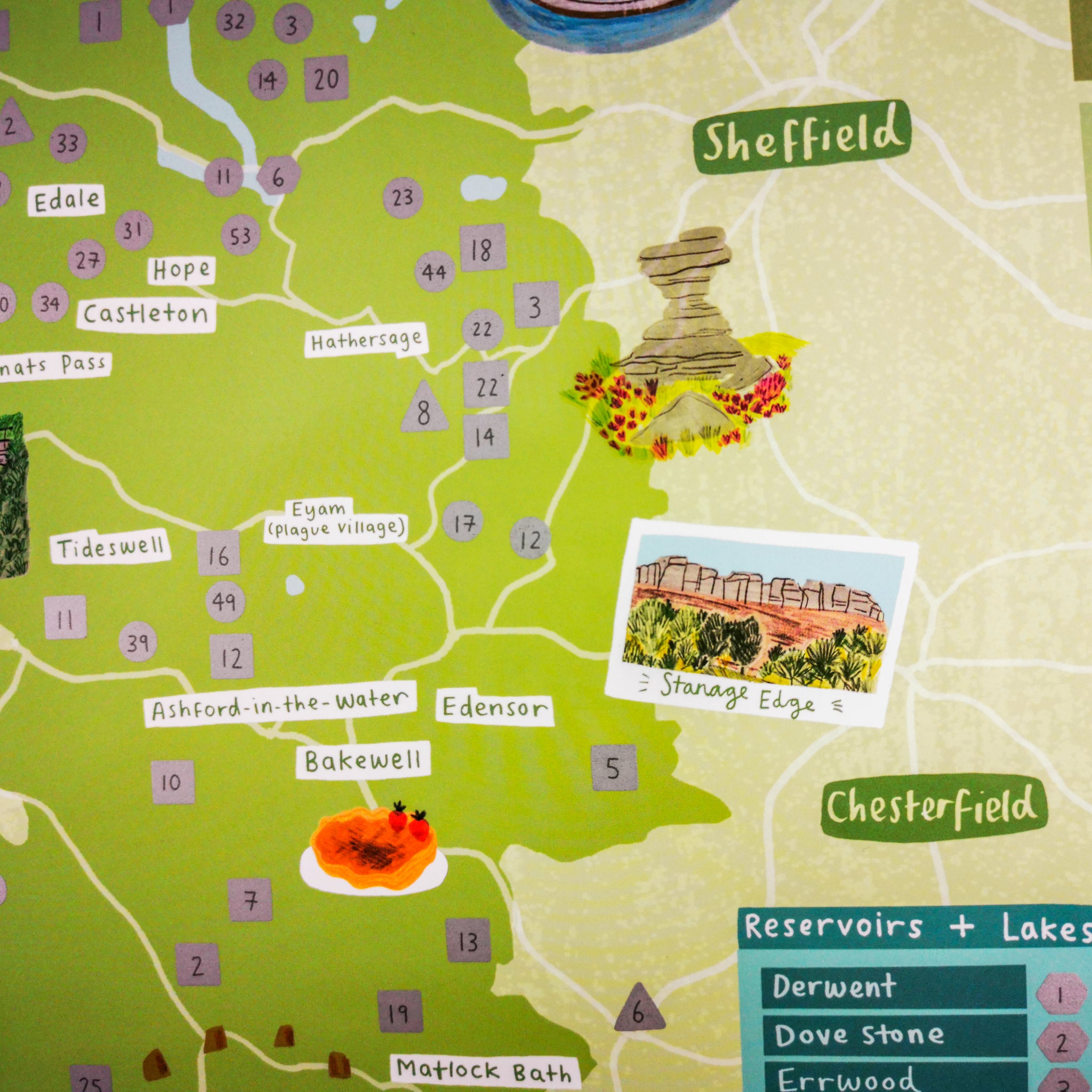 Outdoor Scratch Maps